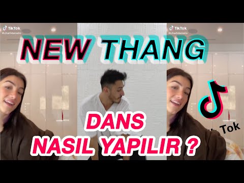NEW THANG TİK TOK DANS NASIL YAPILIR ?|EĞİTİM VİDEOSU |NEW THANG DANCE TUTORİAL TİKTOK 2020 DANSLARI
