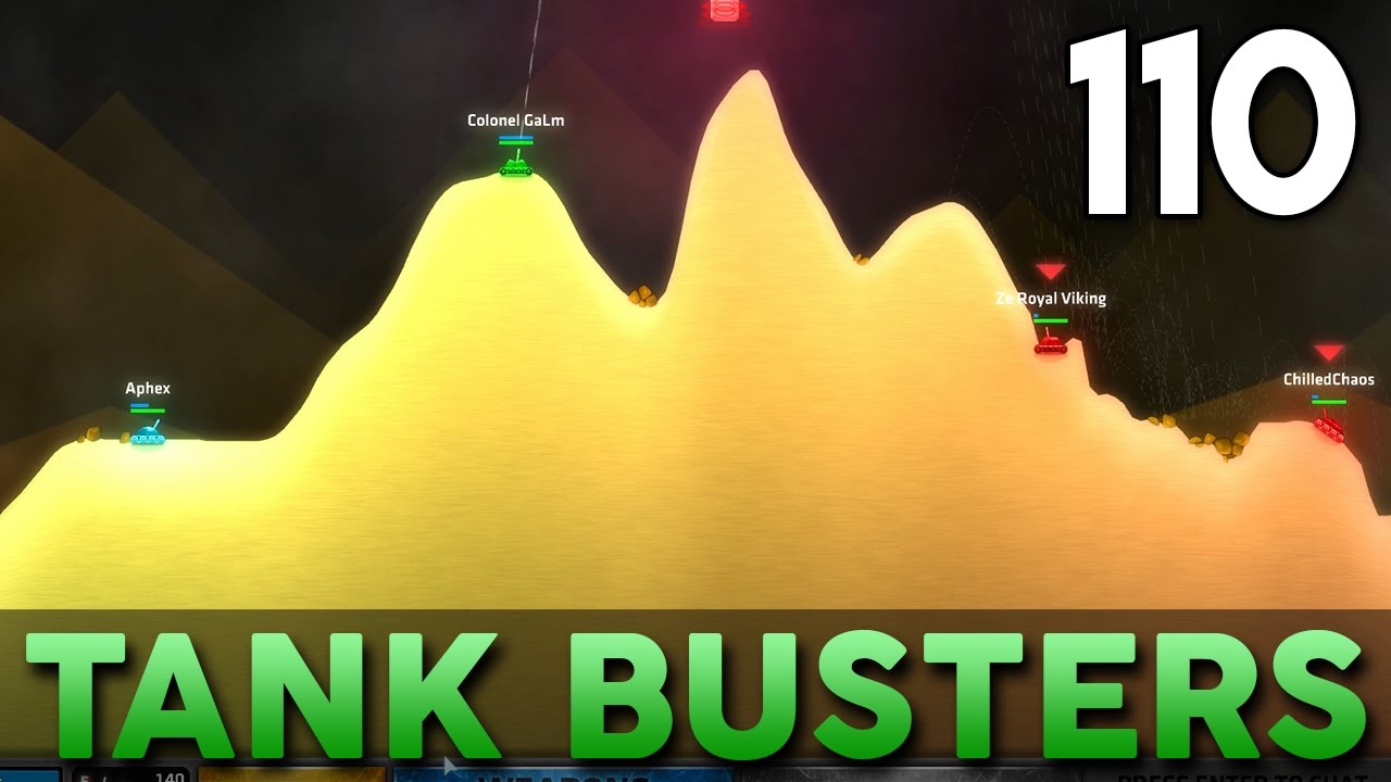 [110] Tank Busters (Let's Play ShellShock Live w/ GaLm and Friends ...