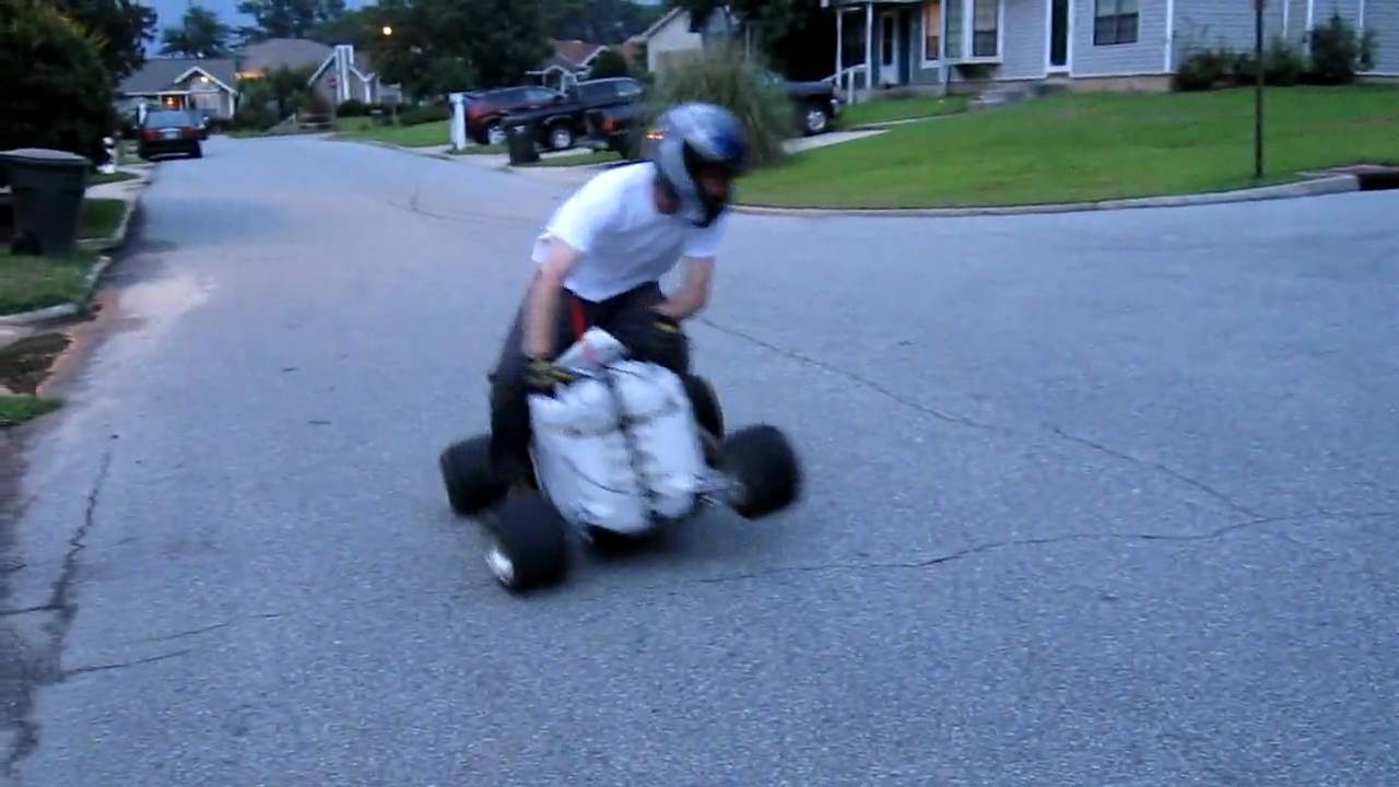 Cooler Racer 3.0 goal - 100 MPH first test after rollover on dirt track ...