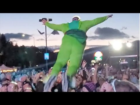 Sam Smith trends after shocking fake stage dive video goes viral - YouTube