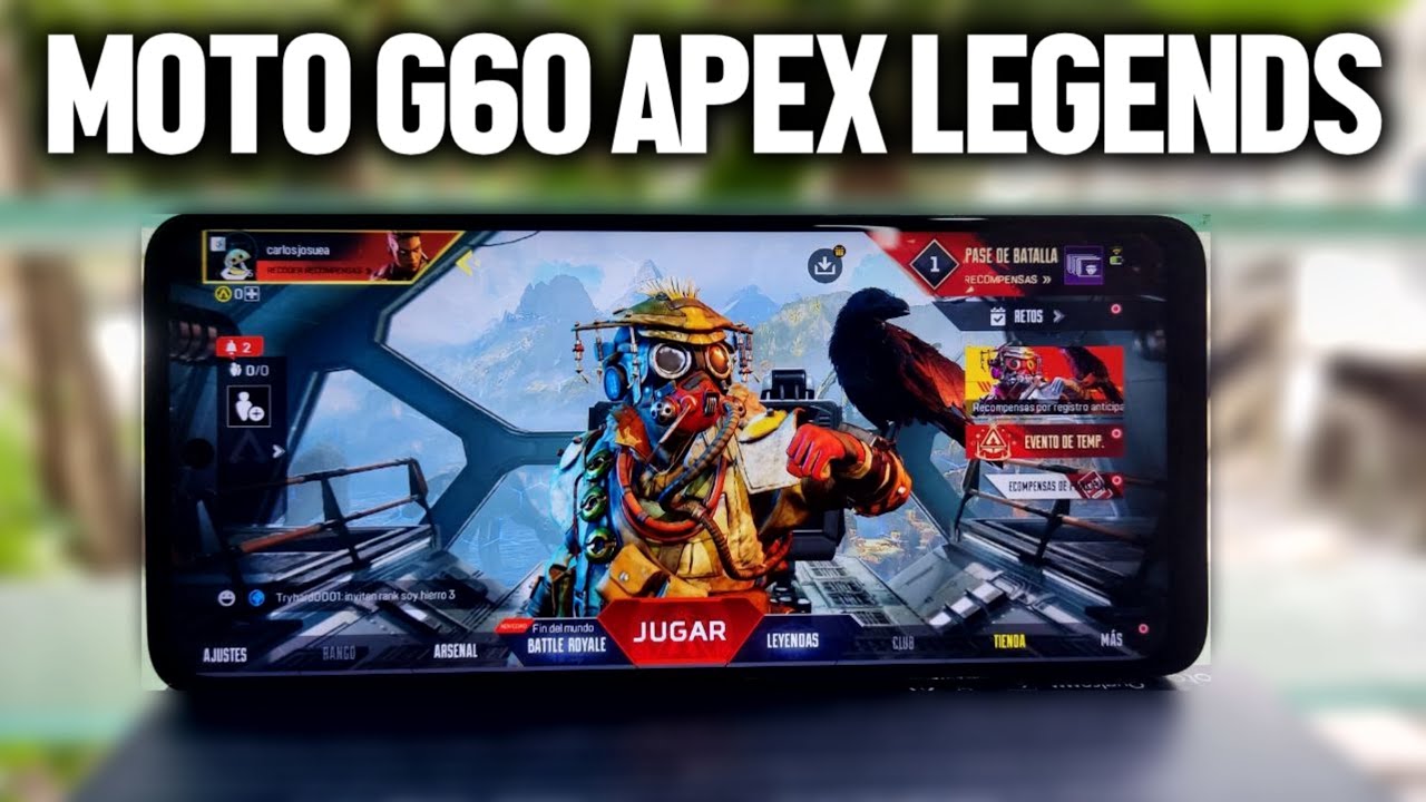 Motorola G60 Apex Legends 60FPS Full gráficos 2022 🔥😱 - YouTube