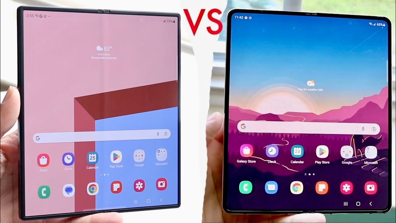 Samsung Galaxy Fold 6 Vs Samsung Galaxy Fold 4! (Comparison) (Review ...