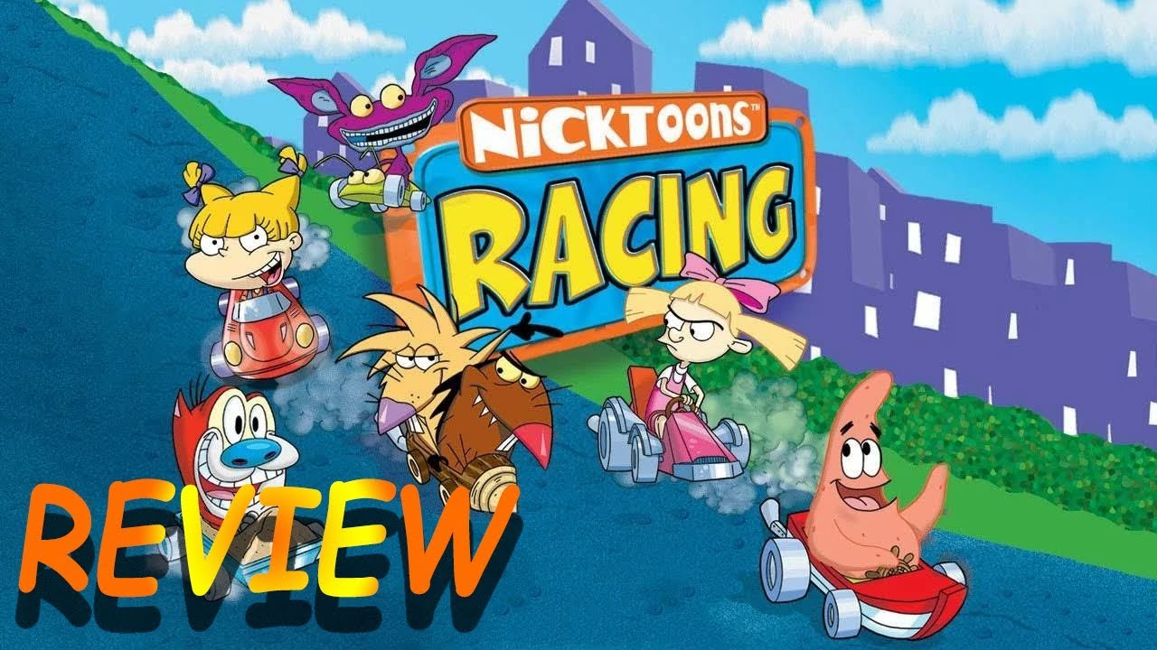 NICKTOONS RACING- Game Balapan kartun Nickelodeon - YouTube