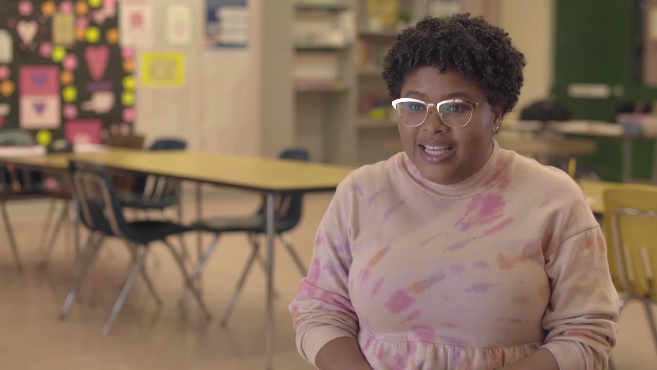 Ms. Ambry Johnson is a teacher at Sunrise Middle School - YouTube