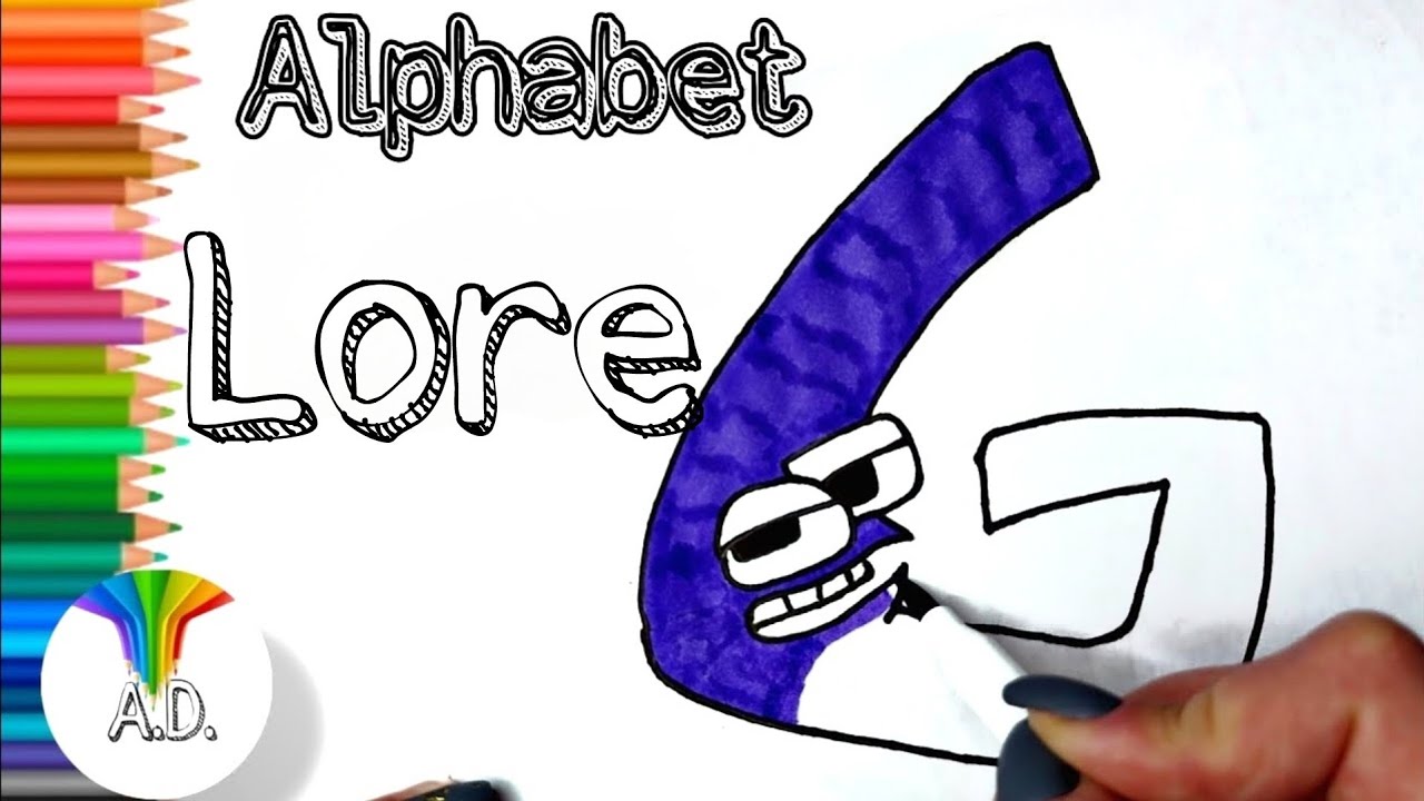 The Alphabet Lore | Painting letter G from Alphabet Lore #alphabetlore ...