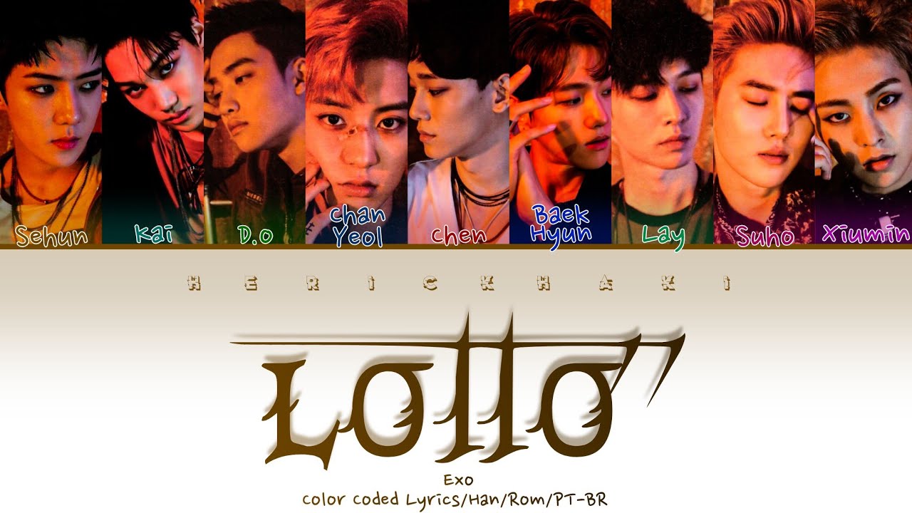 EXO 엑소 - 'Lotto' | (Color Coded Lyrics Han/Rom/PT-BR) - YouTube