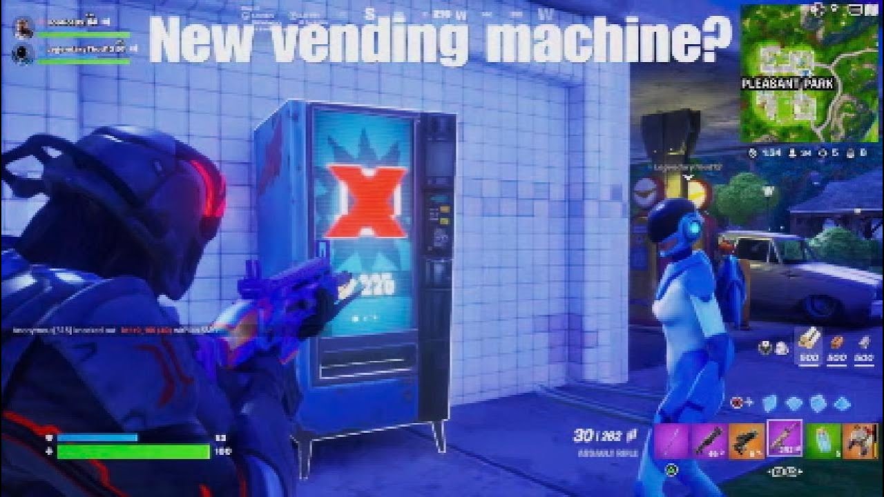 New Fortnite Vending Machine? - YouTube