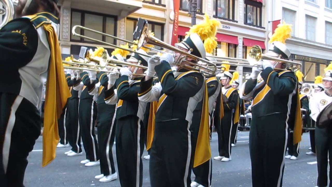 San Francisco Chinese New Year Parade 2015 Cal Poly Mustang Marching ...