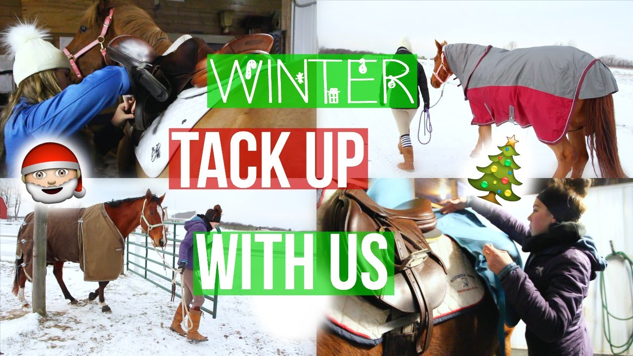 Winter: Tack Up With Us! | Equestrian Prep - YouTube
