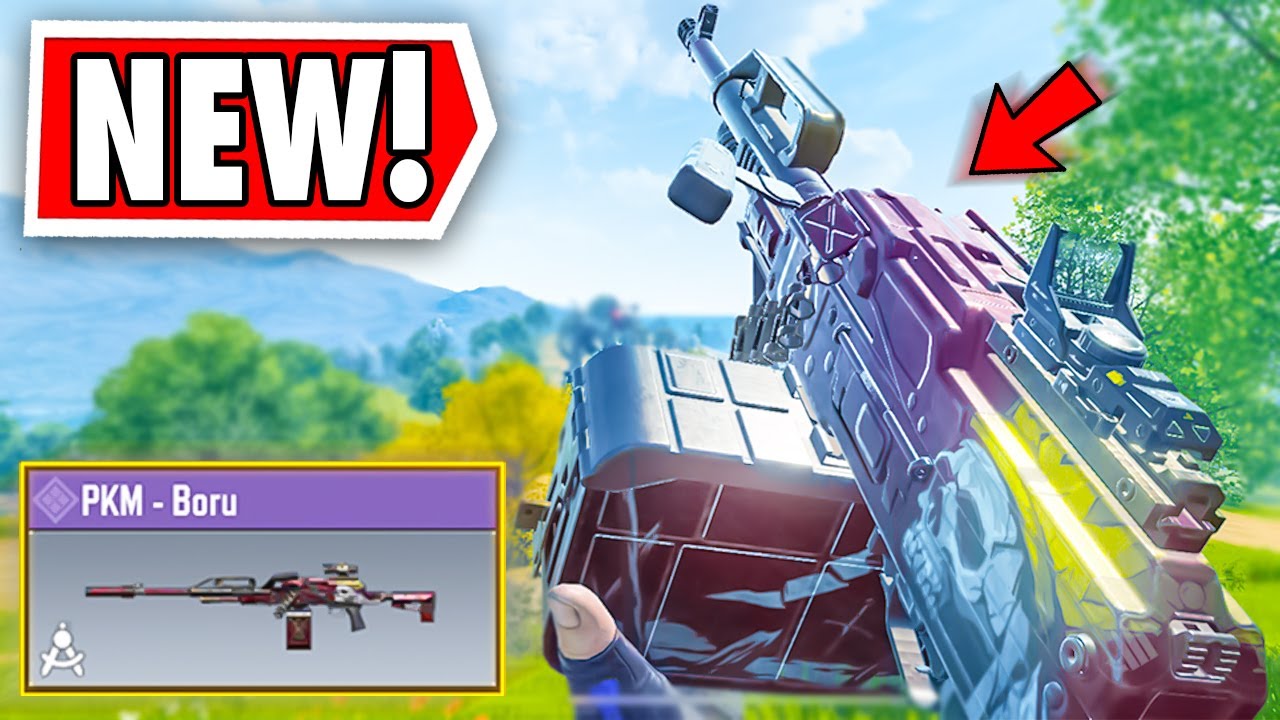 USING NEW PKM GUN IN COD MOBILE! - YouTube