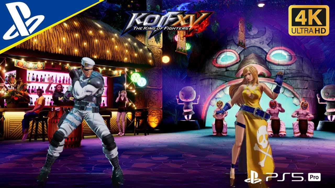 The King of Fighters 15 (PS5) Heidern vs B. Jenet - 4K 60FPS HDR ...
