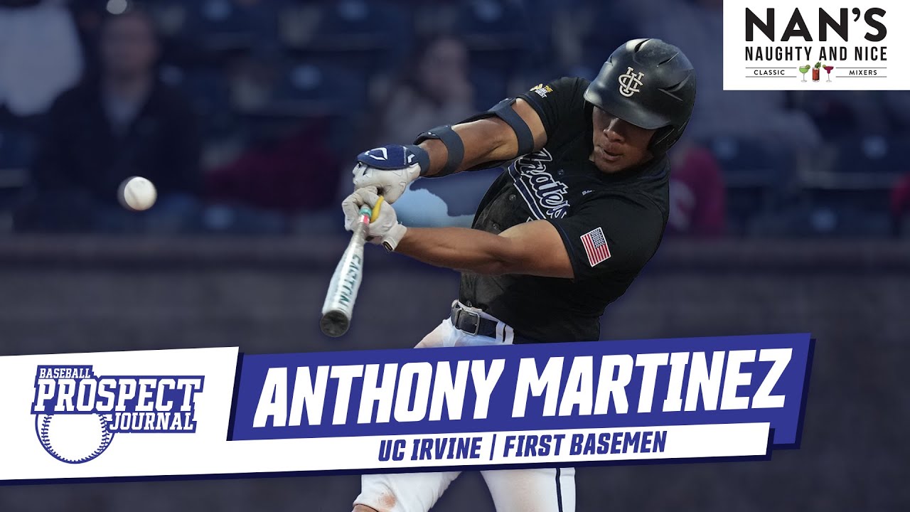 2025 MLB Draft Conversation: Anthony Martinez, 1B, UC Irvine - YouTube