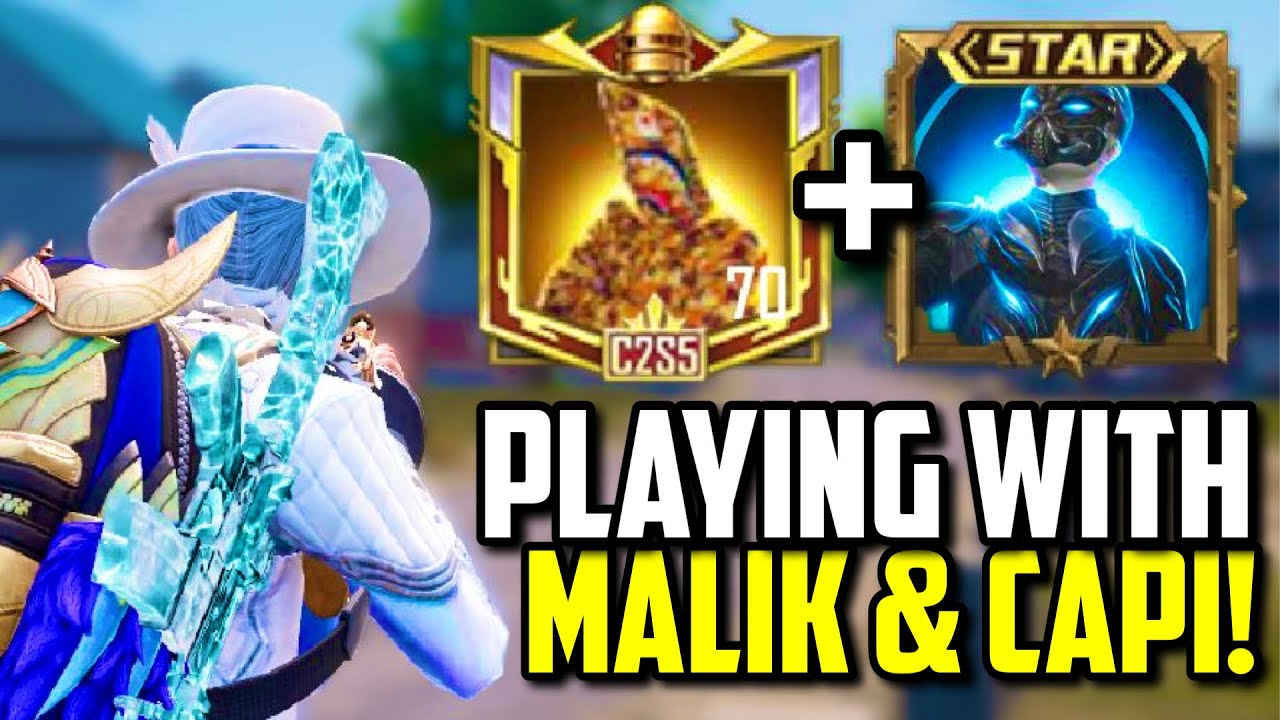 STAR MALIK, CAPI GAMING & FEITZ VS EUROPE SERVER!! | PUBG Mobile - YouTube