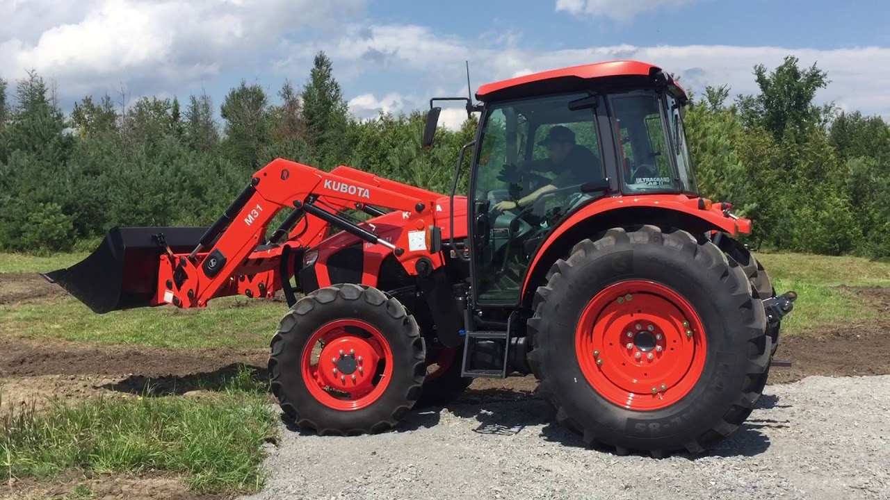 kubota M5 111 delivered - YouTube