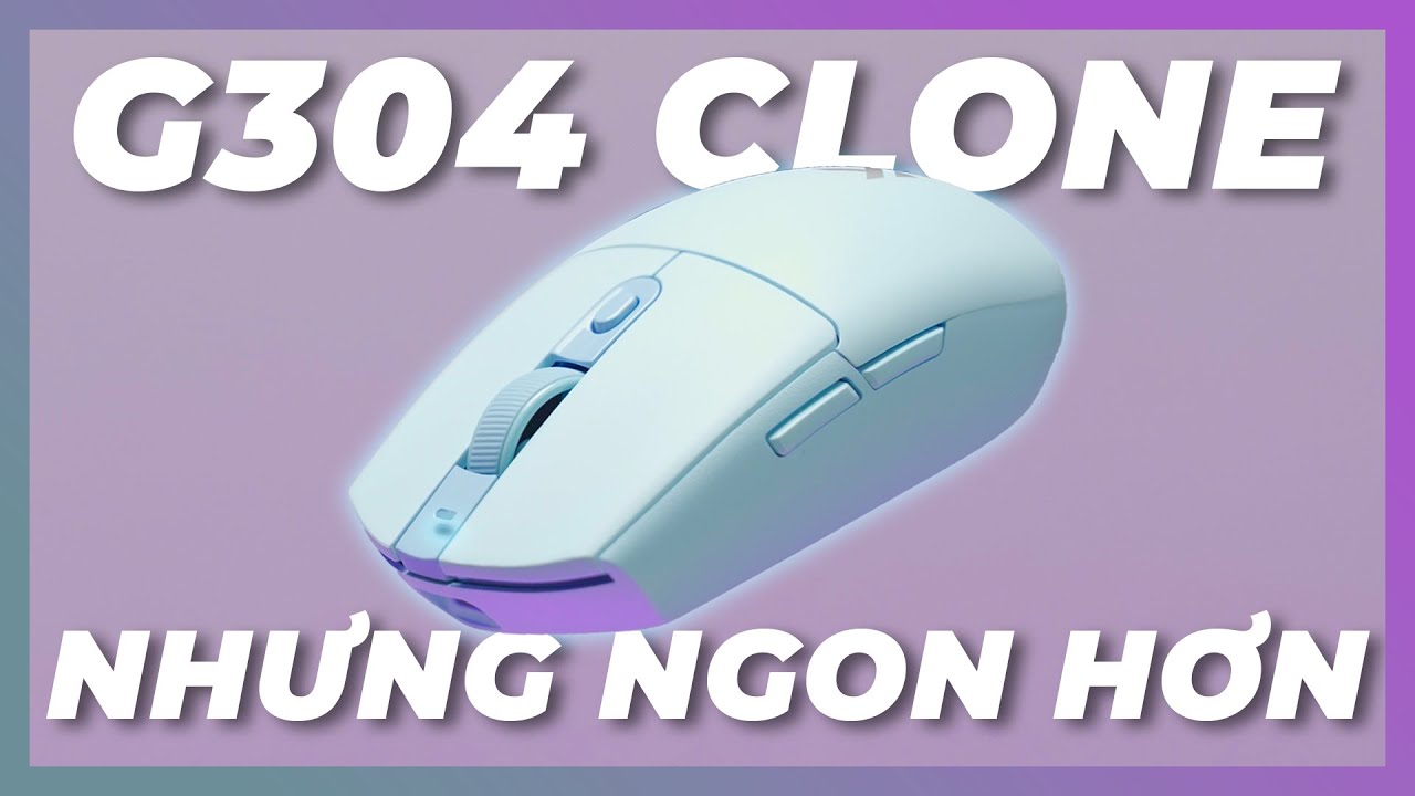 Chuột Clone Nhưng Ngon Hơn Cả Logitech | Mchose G3 Ultra Review - YouTube
