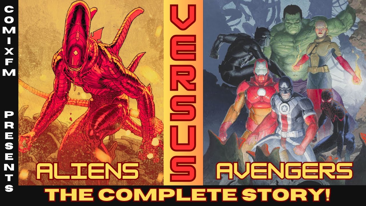 Aliens Vs Avengers: The Complete Story #comics #superhero #aliens # ...