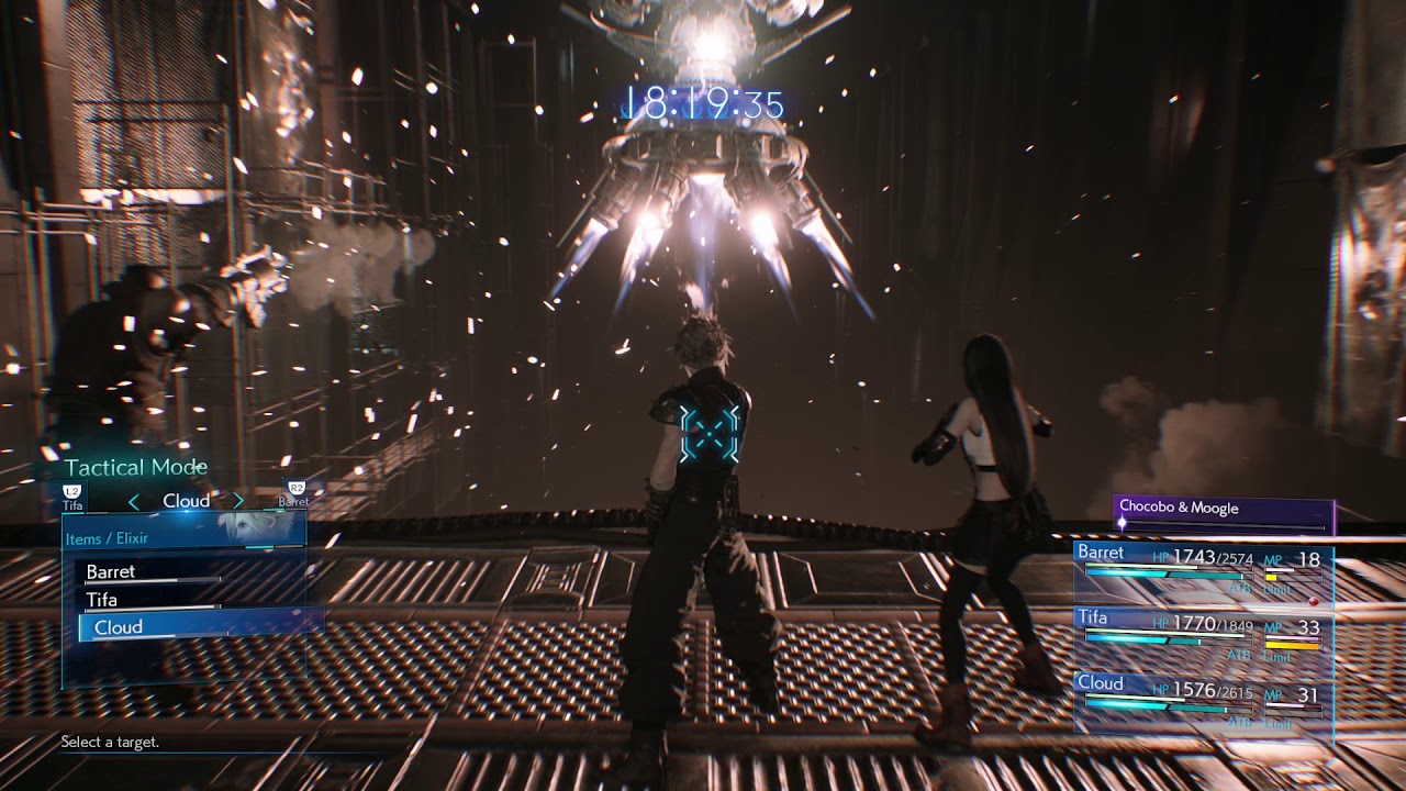 FINAL FANTASY VII REMAKE Air Buster boss fight - YouTube