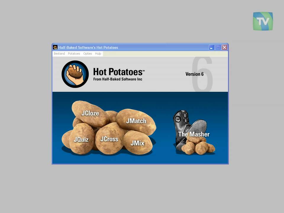 Digischool Screencast - Hot Potatoes #01 Een oefening maken - YouTube