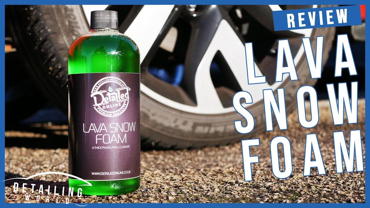 DetailedOnline Lava Snow Foam Review - YouTube