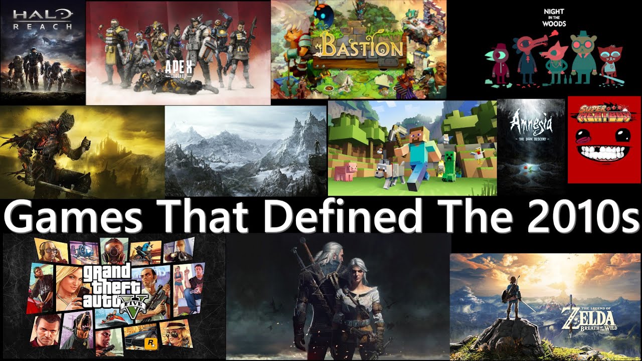 VideoGames That Defined The 2010s - YouTube