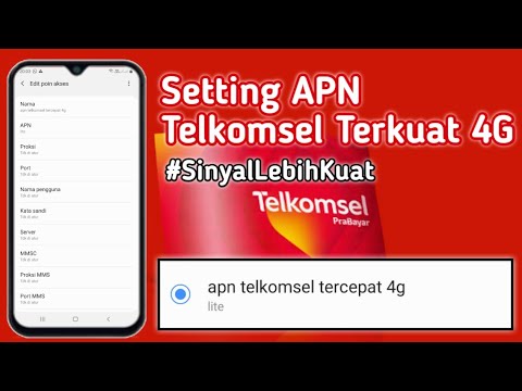 Cara Setting APN Telkomsel Terkuat 4G || Sinyal Full 4G & Tidak Lemot ...