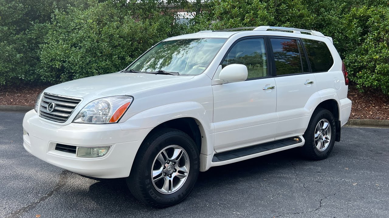 2008 Lexus GX470 - 165k Blizzard White Pearl - YouTube