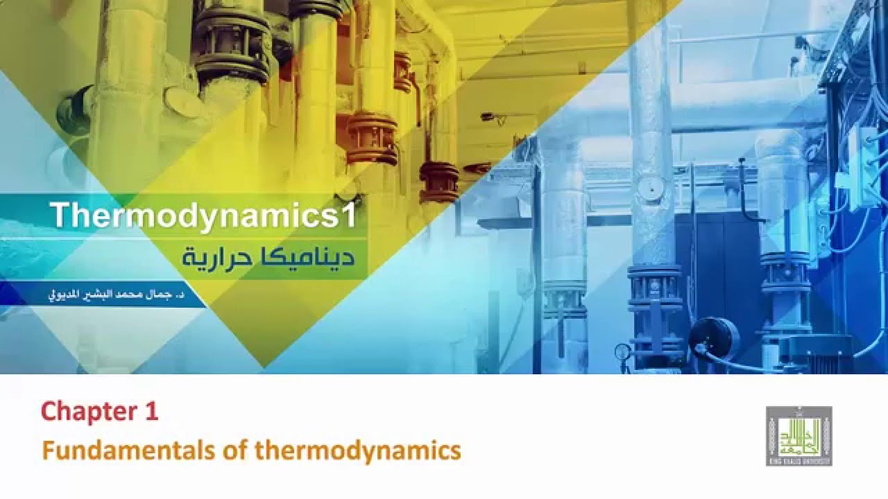 Thermodynamics 1 | C1 - L1 | The science of thermodynamics and S.I ...