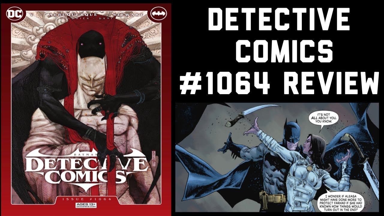 Detective Comics (2016-) #1064 Review - YouTube