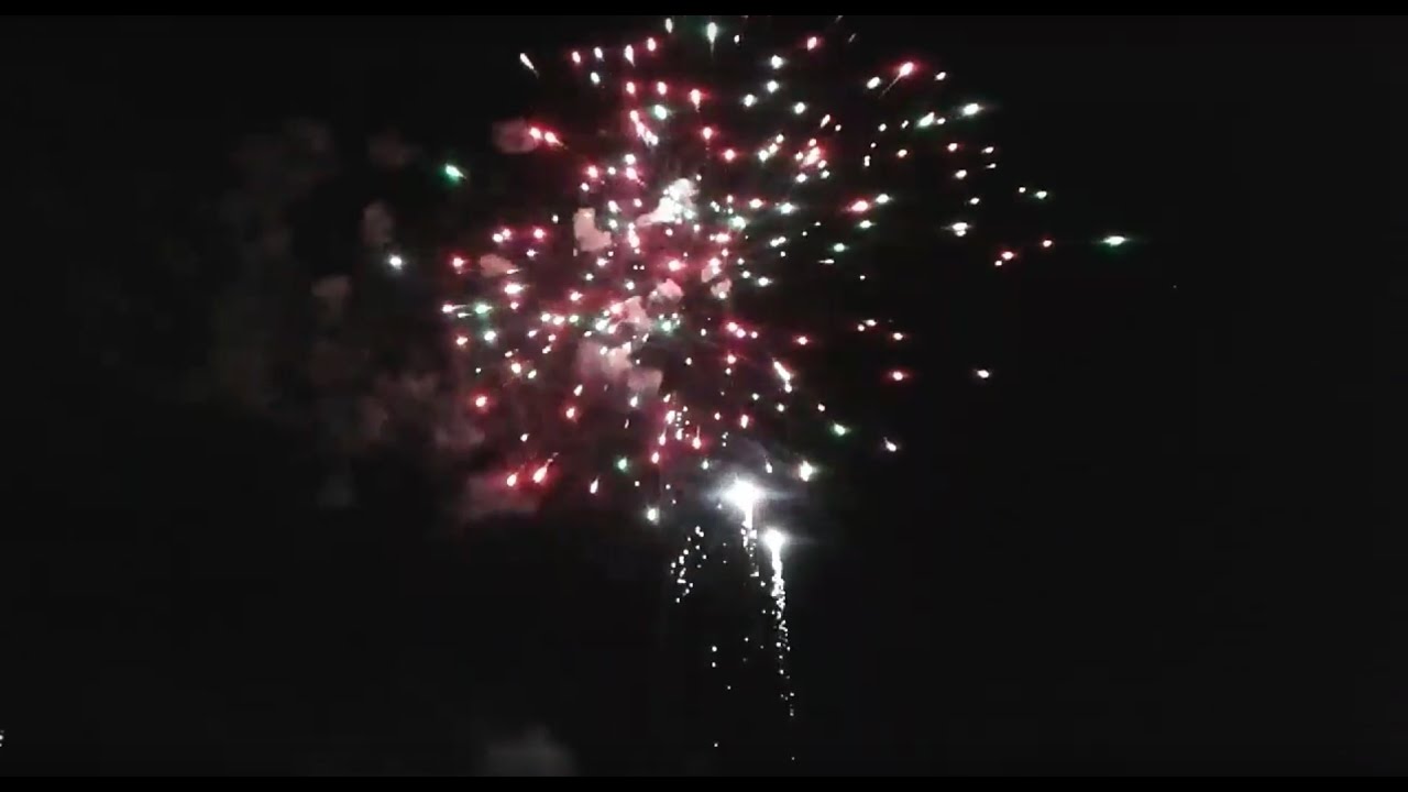 Fireworks with Soft Ambient Music - YouTube