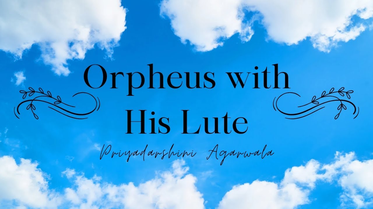 Orpheus with His Lute - YouTube