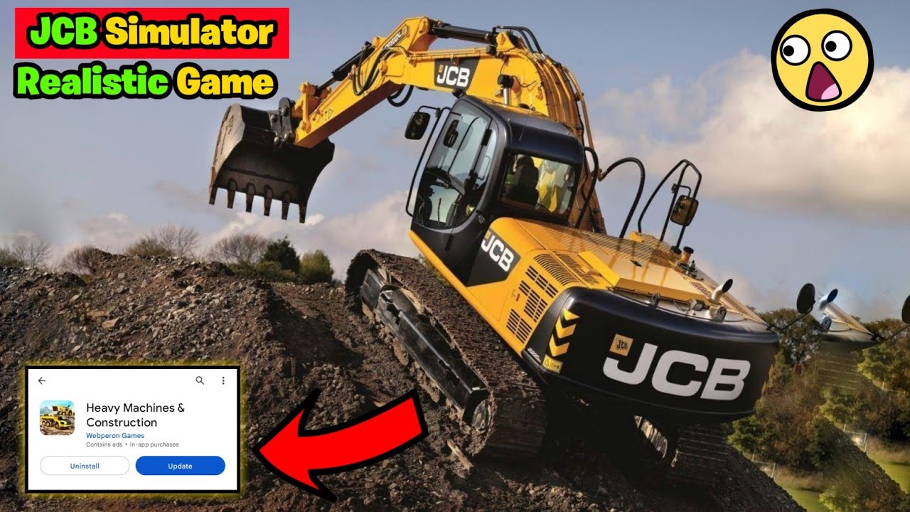 New Realistic Jcb Simulator Game Android Gameplay Walkthrough 💥 By Nade ...