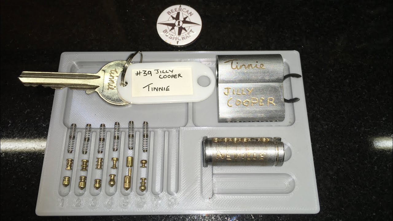 ERA Euro, 6 Pin Challenge Lock (Jilly Cooper) Made by @BeercanBushcraft ...