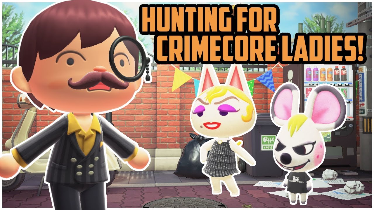 Hunting for Crime-Core Ladies! Gaol-Town: Animal Crossing New Horizons ...