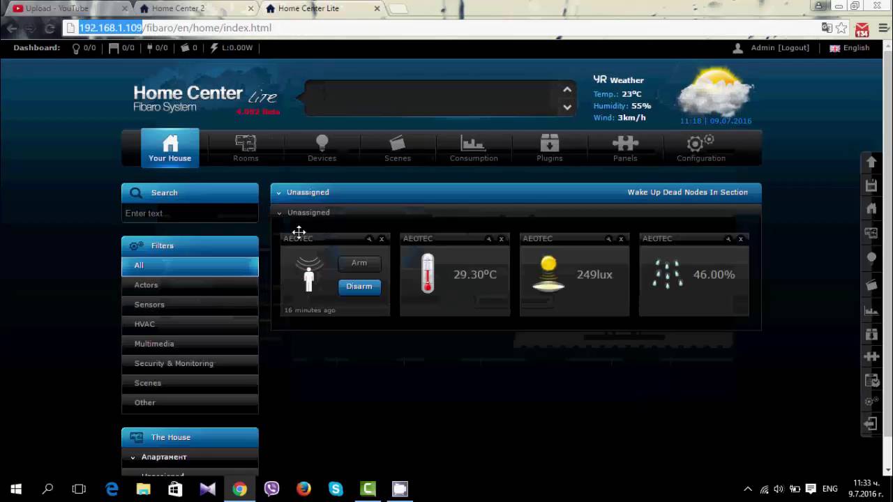 HC2 and HCL device import - YouTube