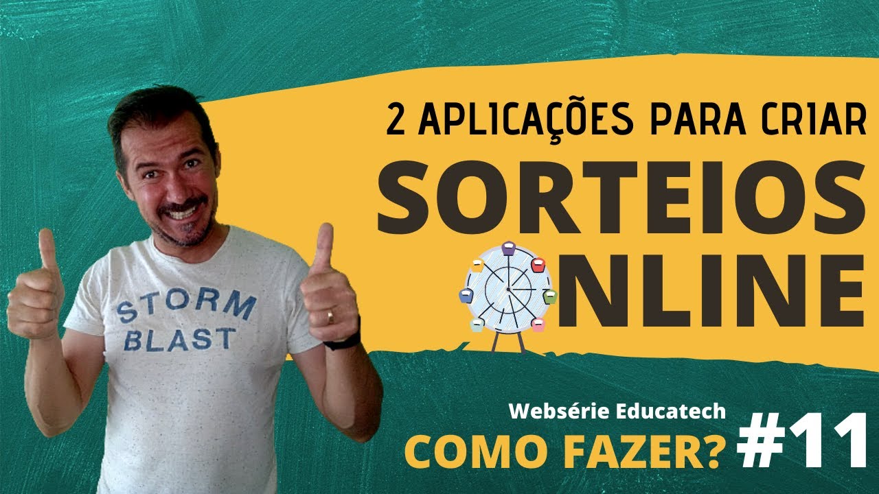 #11 - Como fazer? 2 Aplicações para Realizar Sorteios Online - YouTube