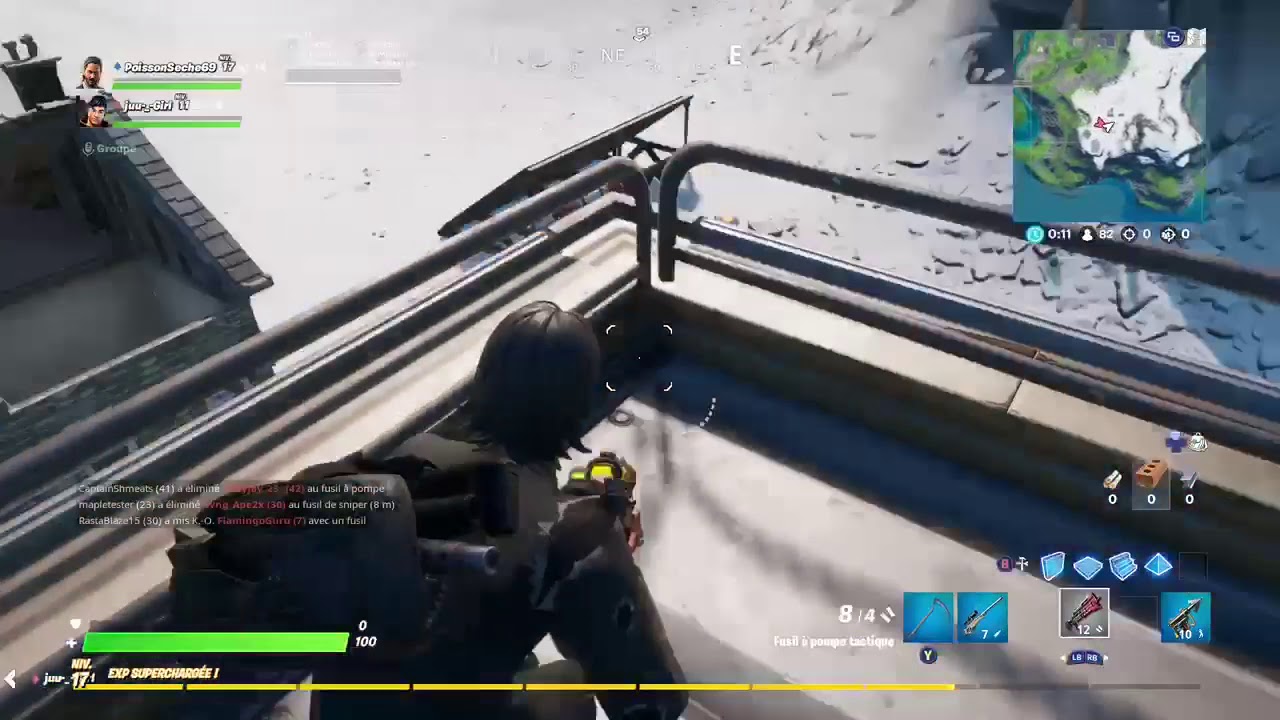 Fortnite 200 IQ play - YouTube