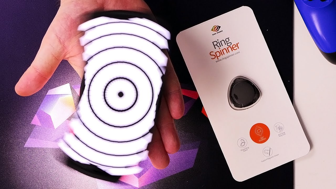 $1000 Fidget Spinner! | Ring Spinner Unboxing and Installation - YouTube
