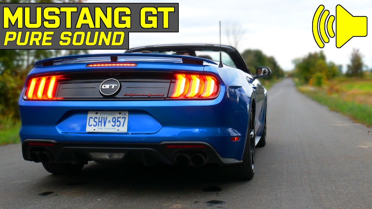 AMAZING SOUND! - Ford Mustang GT Premium w/ Active Exhaust - Pure Sound ...