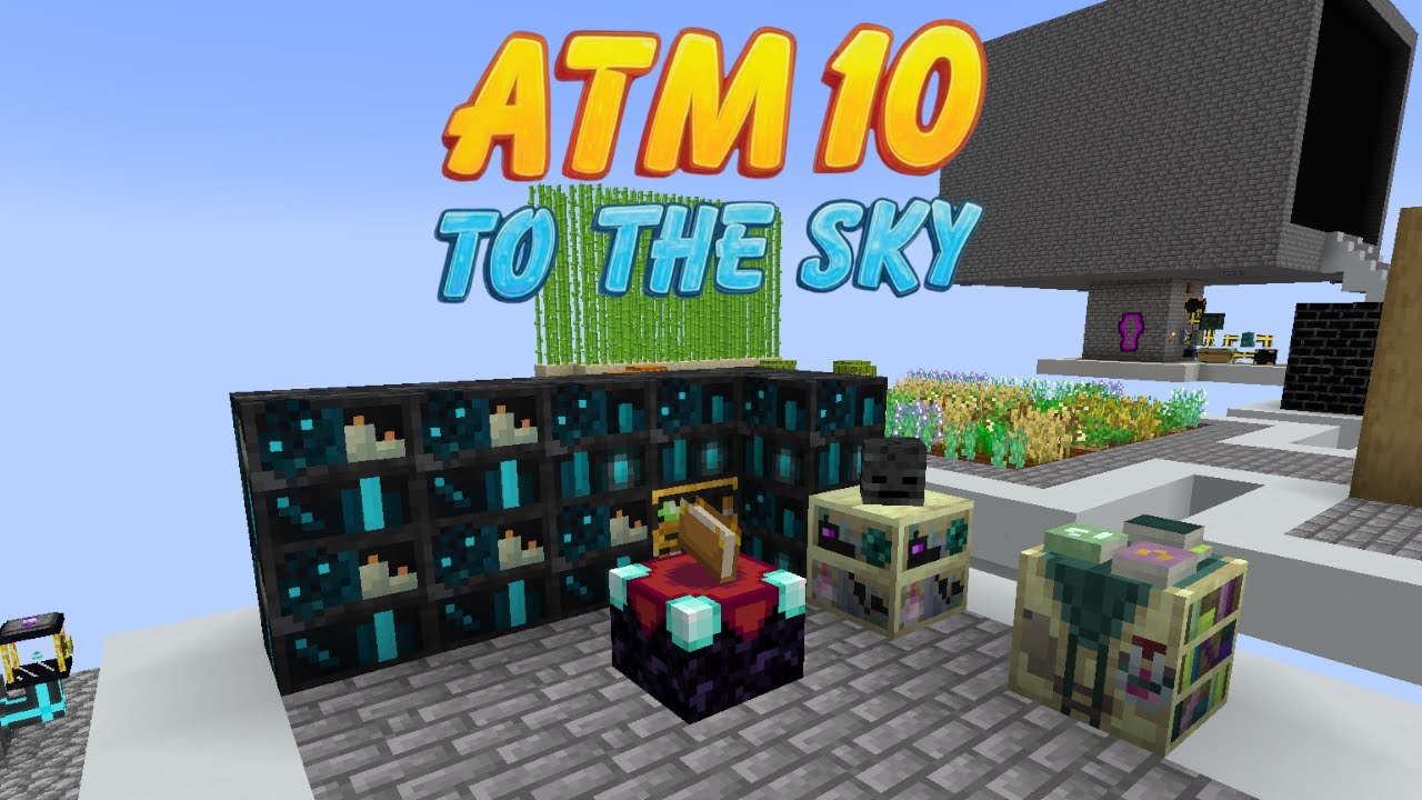 The Warden & Max Level Enchantments | All The Mods 10 To The Sky Ep 12 ...