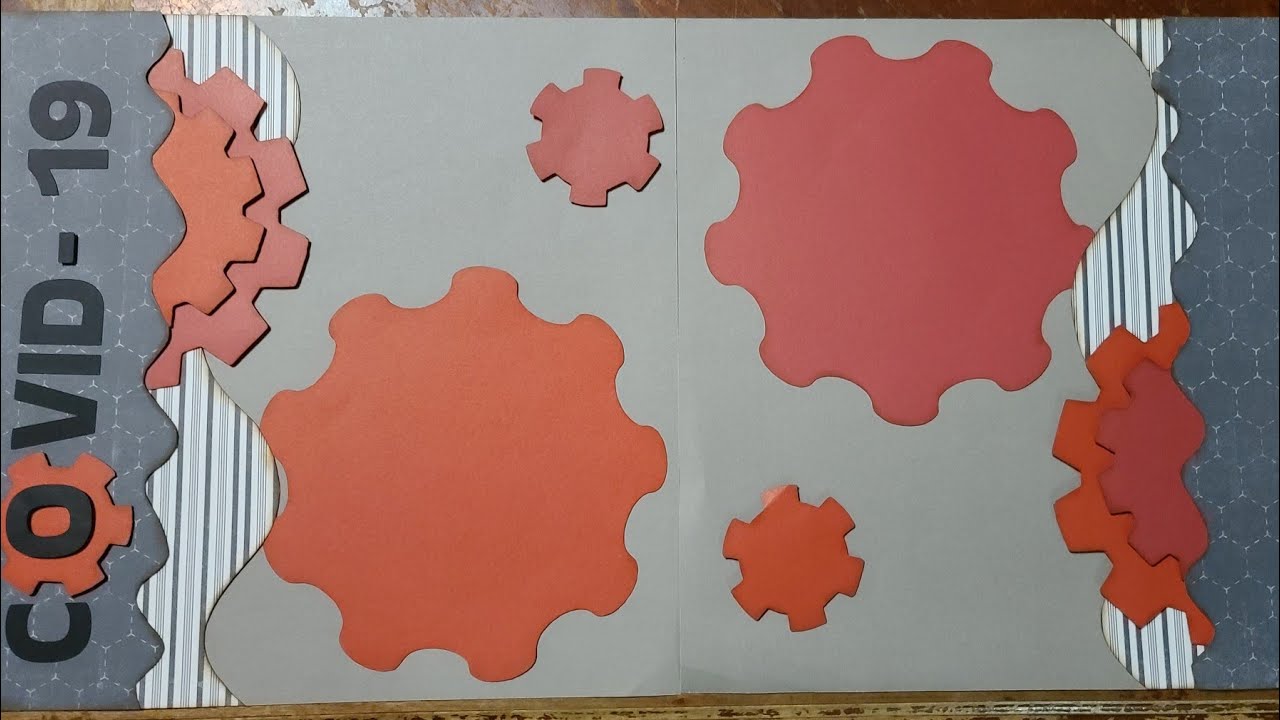 Quarantine Covid-19 Scrapbook layout process video - YouTube