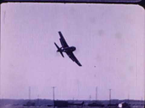 Drone F6F Hellcat makes a wild take off - YouTube