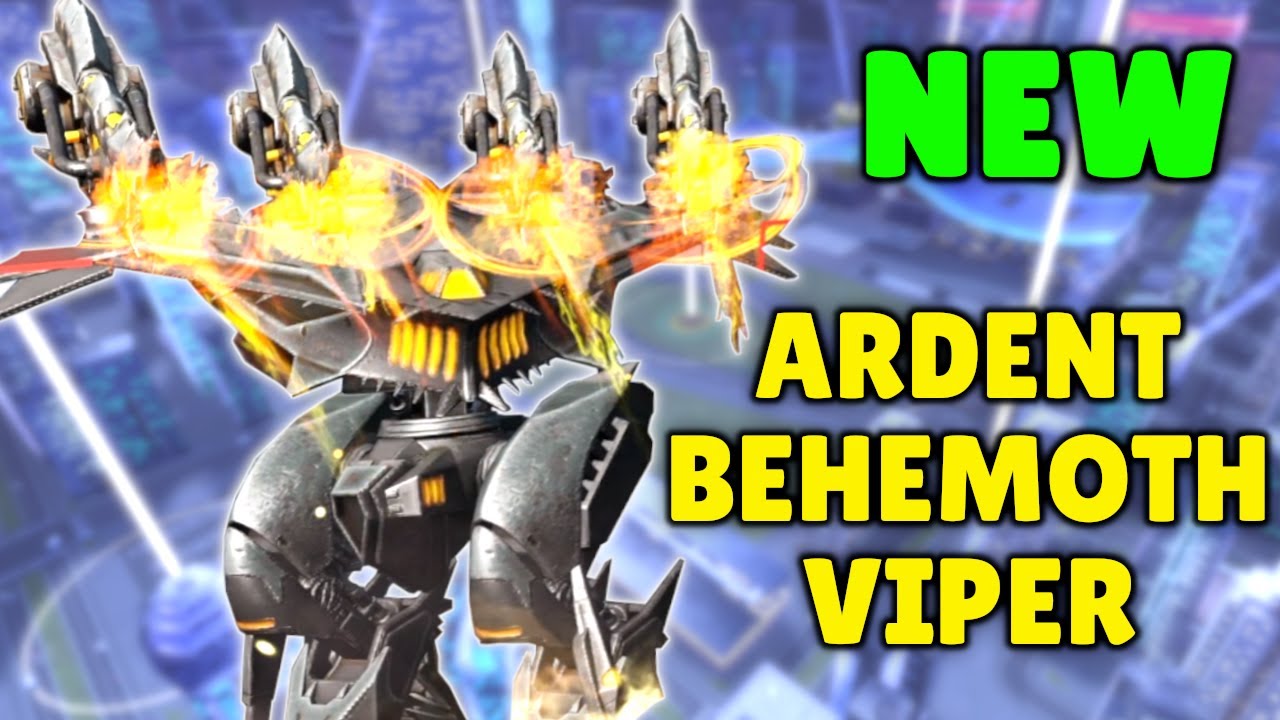 NEW ARDENT BEHEMOTH ARDENT VIPER Gameplay | War Robots 7.0 Skirmish ...