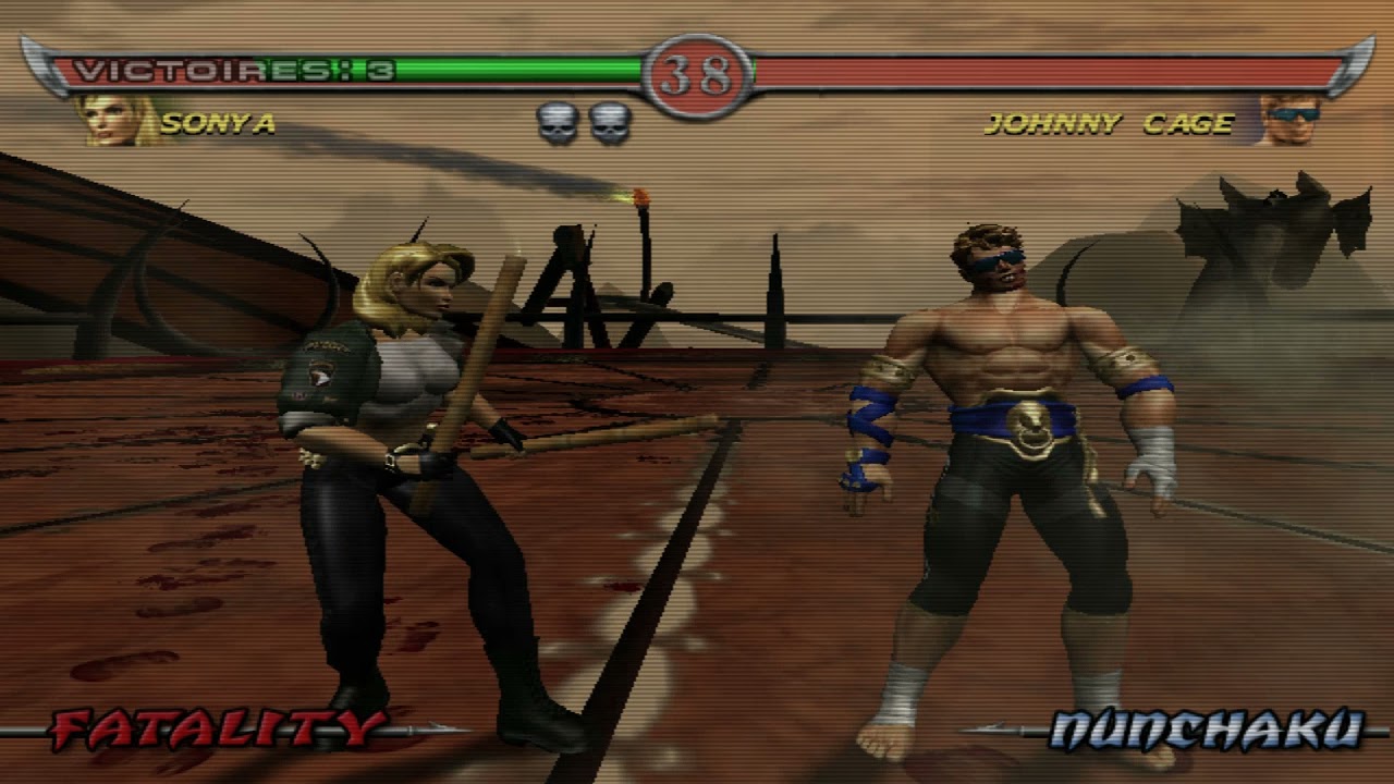 mortal kombat deadly alliance- Sonya Blade fatality - YouTube