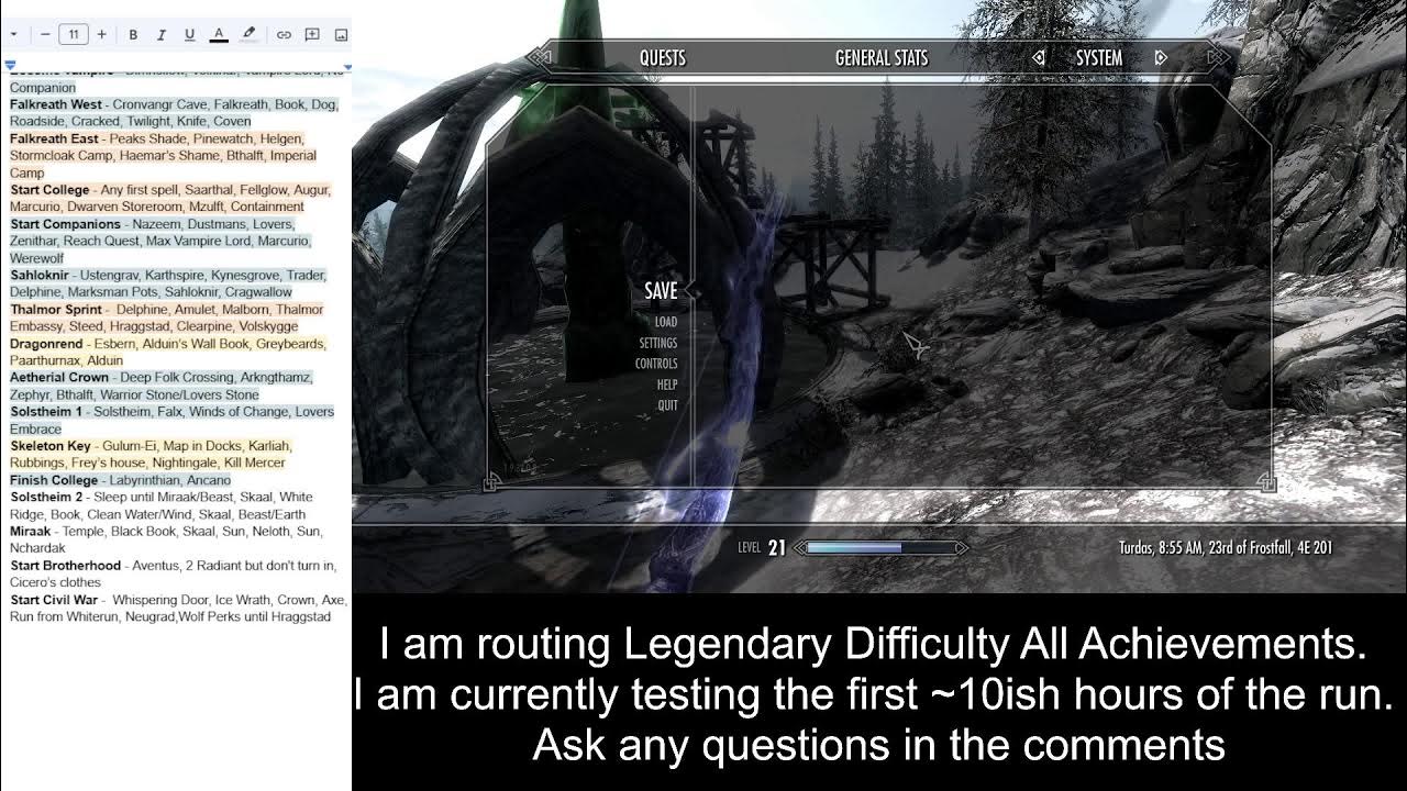 Legendary All Achievements Glitchless Speedrun Routing - YouTube