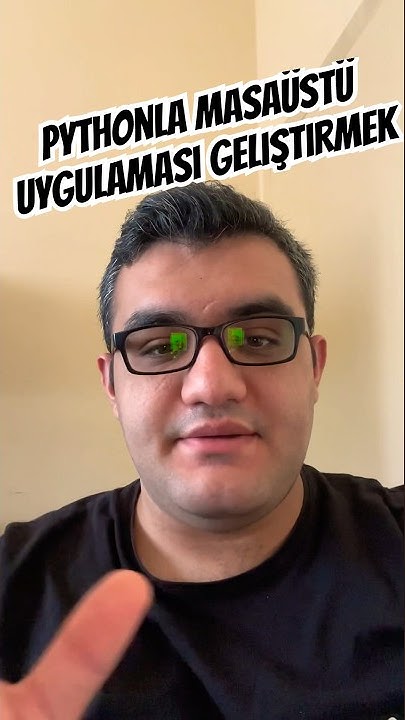 Python ile Masaüstü Uygulaması Geliştirmek - YouTube