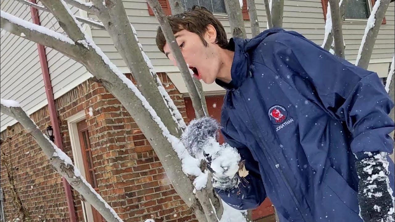 ASMR in Snow (Outside) - YouTube