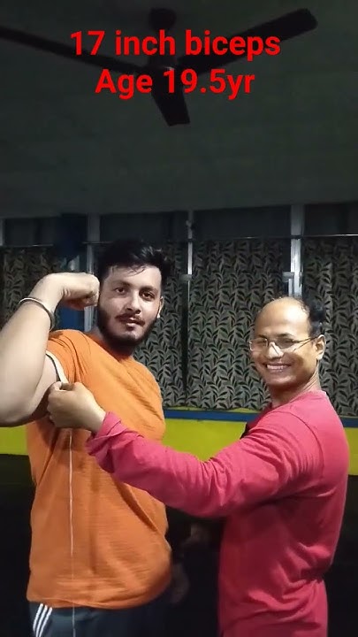 17 inch biceps with proof #mukulanand #gym #fitness #armwrestling #biceps #bicepsworkout - YouTube
