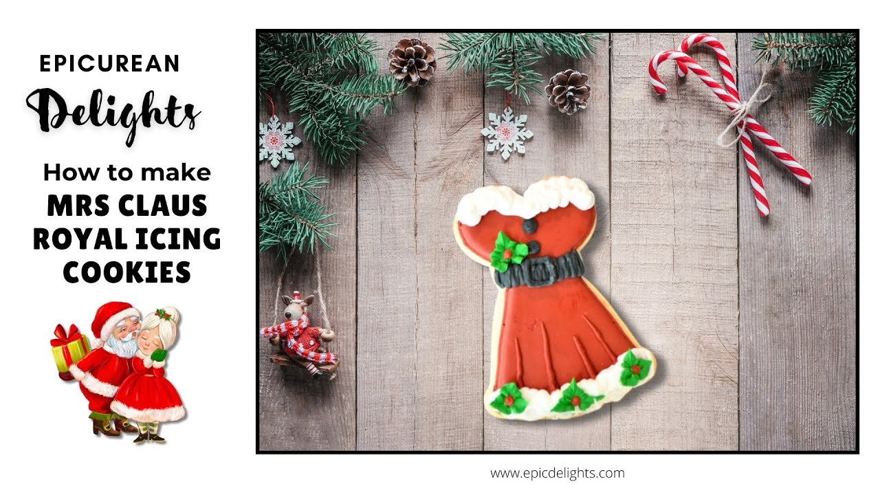 Mastering Christmas Cookie Decorating with Royal Icing - YouTube