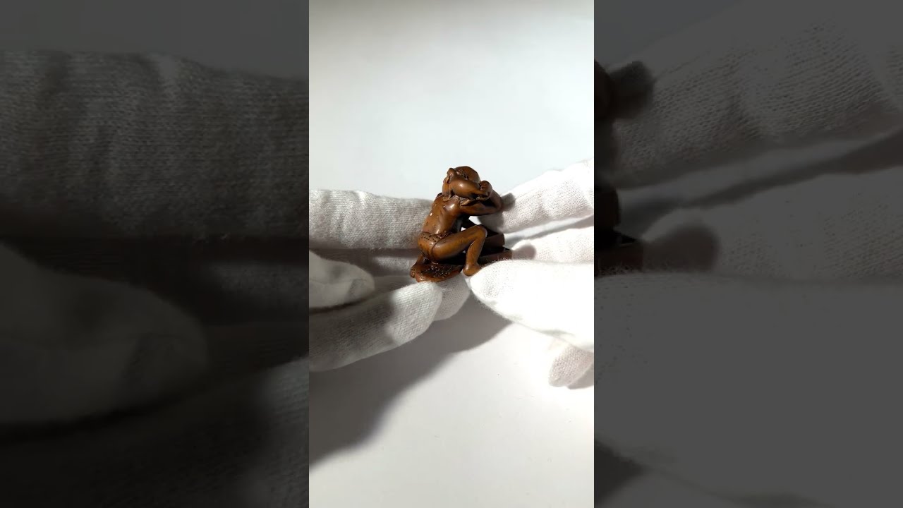 Lot 52 - DEME: A RARE AND UNUSUAL EDO SCHOOL WOOD NETSUKE OF A BLIND RAT CATCHER - YouTube