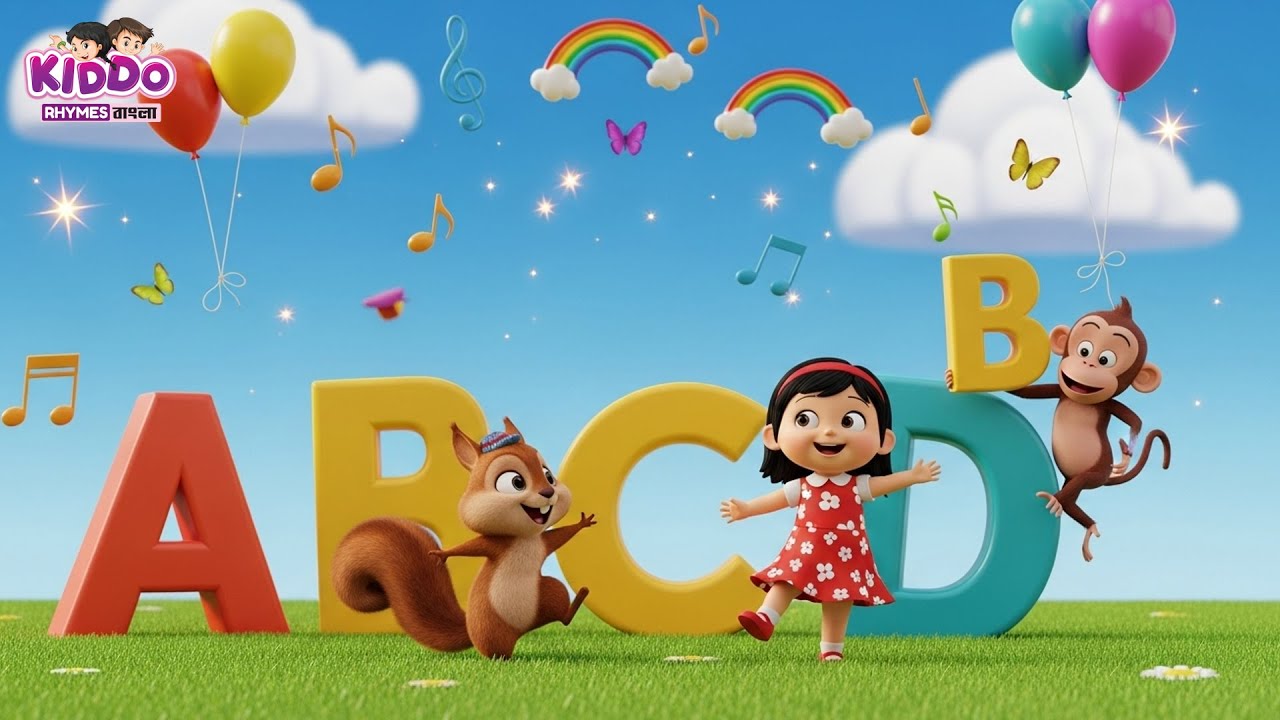 ABCD Song | English Alphabet Song | Learn ABC with Fun | Kids Learning ...